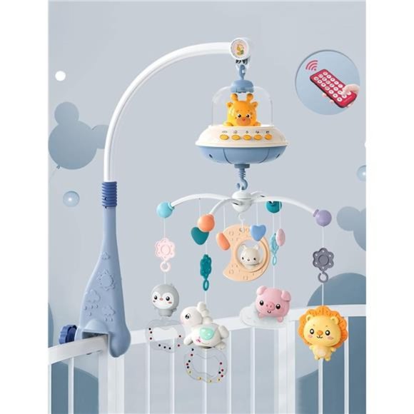 Toys | Baby Crib Mobile With Music And Lights 16 Songs And Timing ...